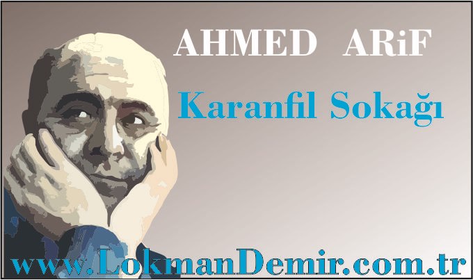 Ahmed Arif – Karanfil Sokağı Şiiri – LokmanDemir.com.tr - Şiir Sözleri ...